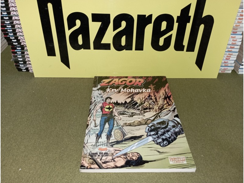 ZAGOR broj 46 (Veseli Četvrtak) odlično očuvan