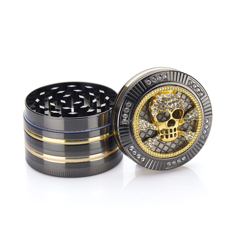 CHAMP HIGH SKULL BLING BLING GRINDER 4prt – 50mm