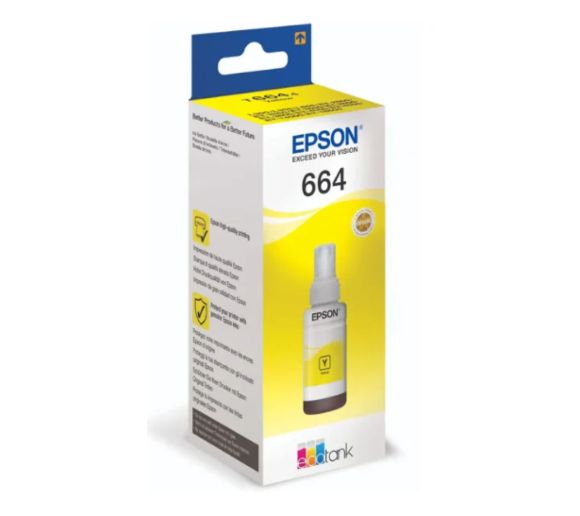 EPSON - Ink Bottle Epson T6644 Yellow 70ml