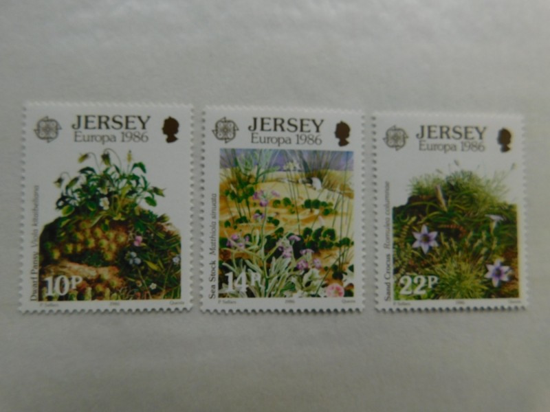 JERSEY EUROPA 1986 KOMPLET ČISTA SERIJA