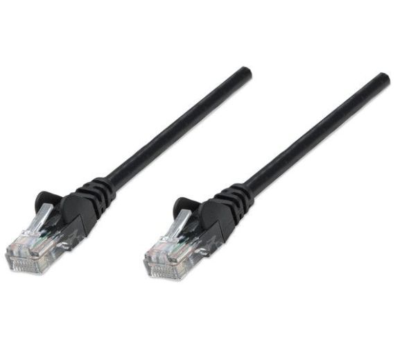 Intellinet - LAN UTP kabl intellinet 320757 Cat5e CCA/Black/2m