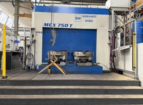 Horizontalni obradni centar BURKHARDT + WEBER MCX 750HVP+T