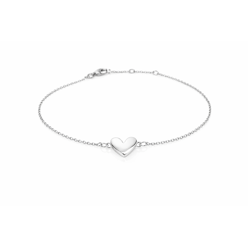 SILVER NECKLACE HEART