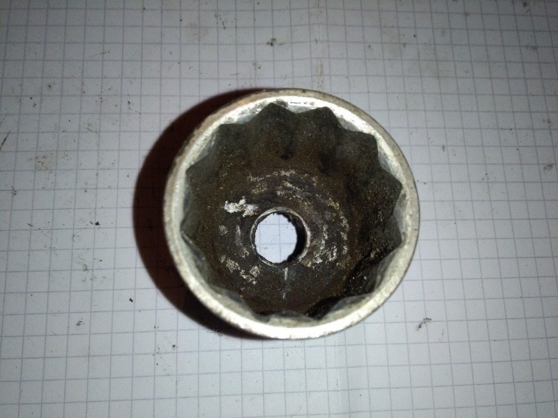 Nasadni ključ 30mm, uložak za gedore, Chrom vanadium
