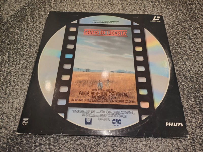 Denzel Washington - Grido Di Liberta (12`LASERDISC
