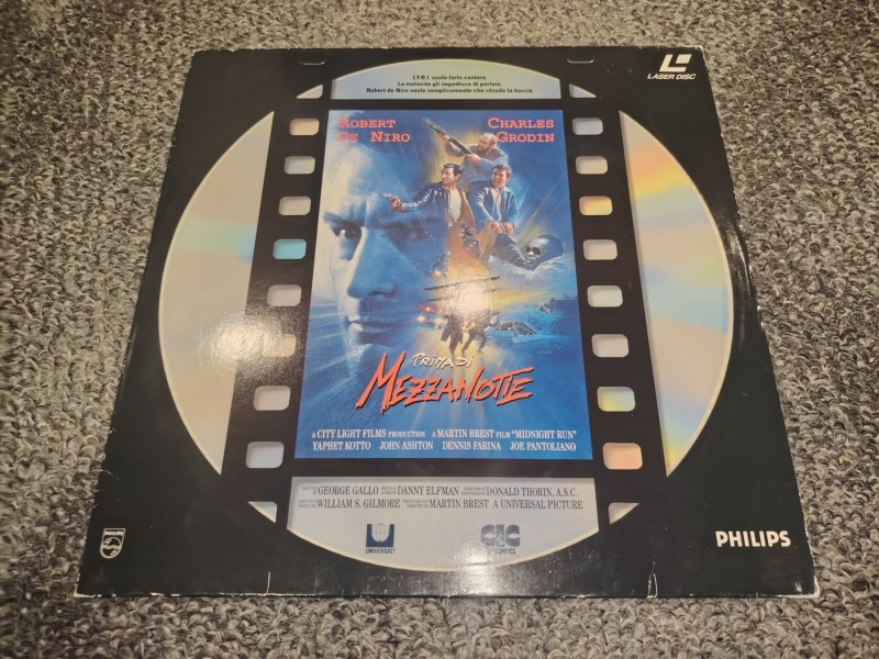 Robert De Niro - Primadi Mezzanotte (12` LASERDISC