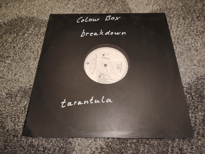 Colour Box - Breakdown (UK PROMO MAXI 1982)