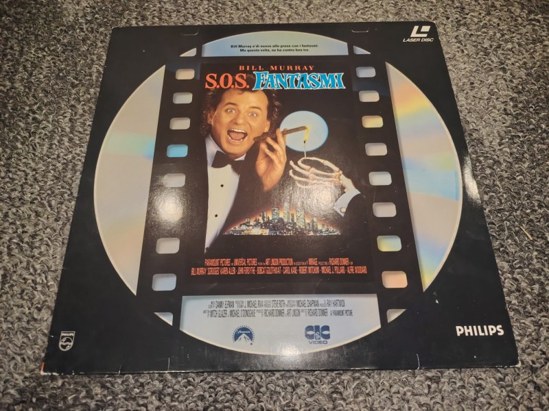 Bill Murray - S.O.S. Fantasmi (Italy 12` LASERDISC