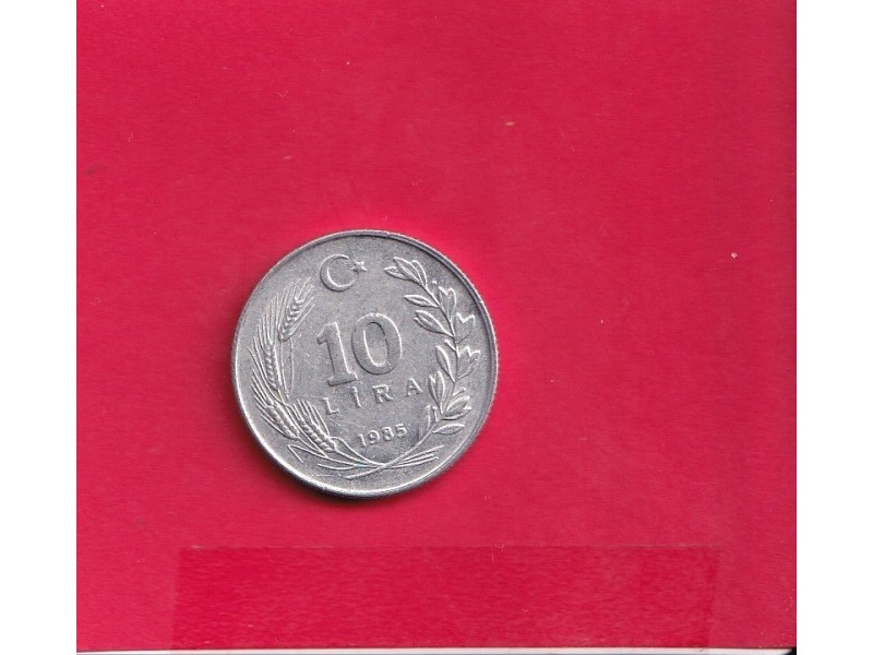 turska 1985 10 lir.