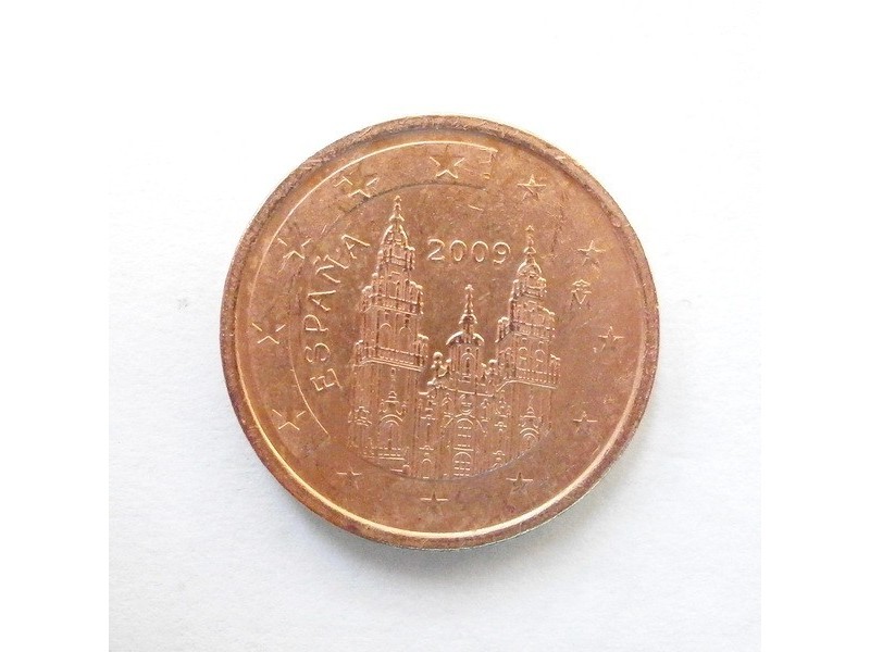 Španija 2 euro centa 2009