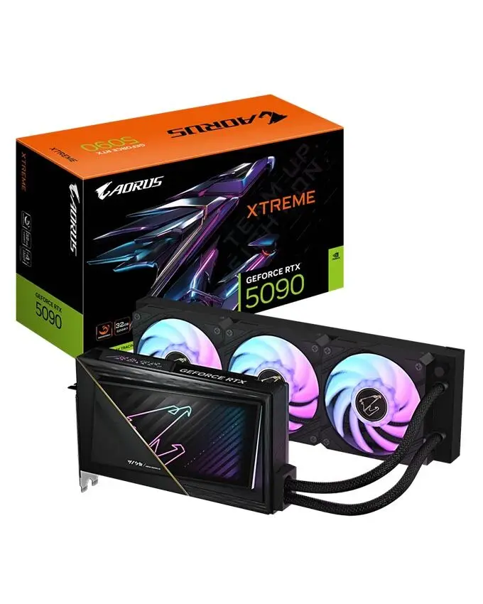 Gigabyte Grafička kartica Aorus GeForce RTX 5090 Xtreme Waterforce, 32GB