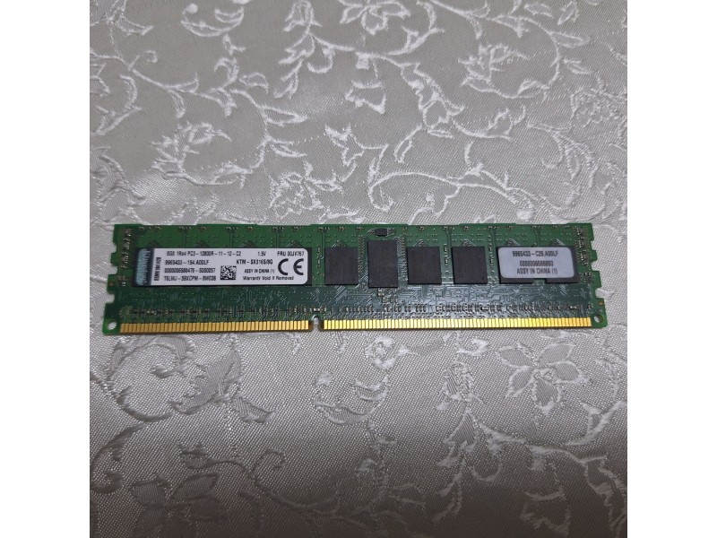 8gb Kingston ddr3L na 1600mhz za destop server