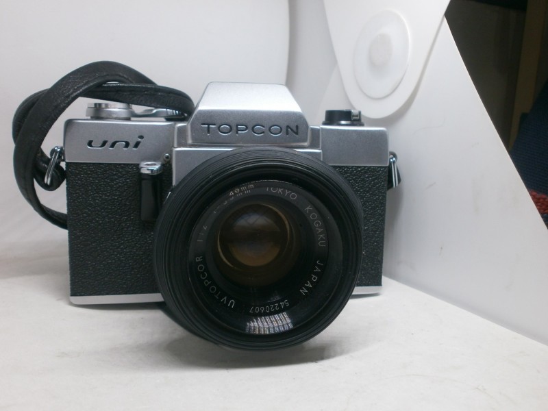 Topcon Uni 35mm Film SLR Camera UV Topcor 1:2 f=53mm