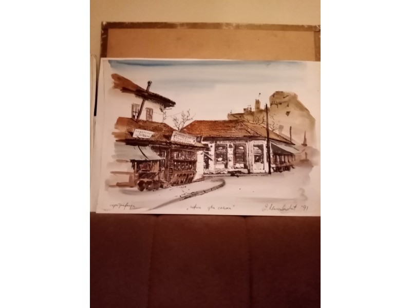 SERIOGRAFIJA-DRAGAN MILOSAVLJEVIC IZ 91