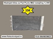 Hladnjak klime za Fiat Punto Mk2 restajling 1.2 8V