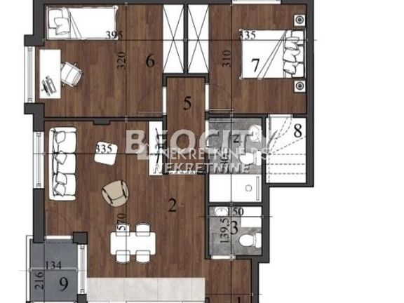 Novi Sad, Nova Detelinara, , 3.0, 60m2, 174000EUR