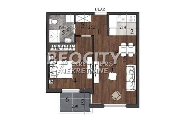 Novi Sad, Nova Detelinara, , 2.0, 46m2, 138000EUR