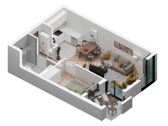 DVOSOBAN STAN Sa 4.4 - ZONED PANONKA