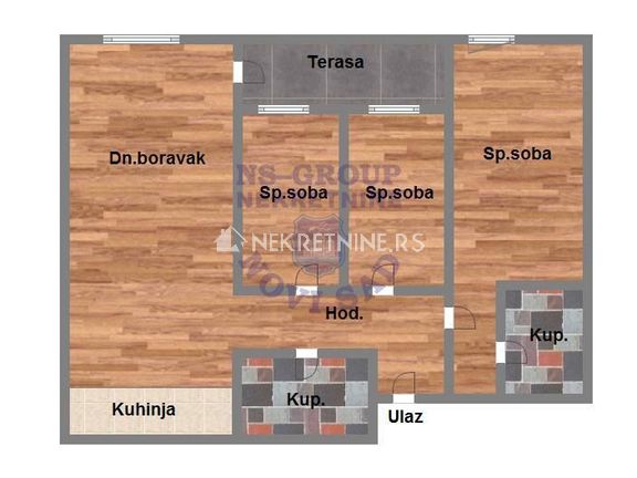 80 m2 - izgradnja - Bulevar patrijarha Pavla