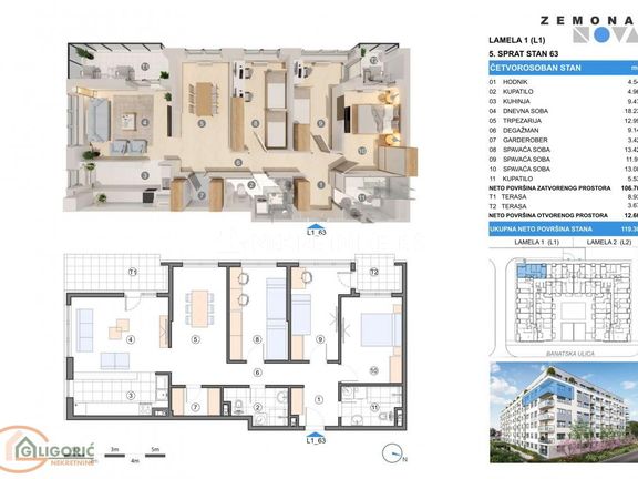 Gornji grad - Zemun - Novogradnja