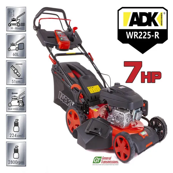 ADK KOSAČICA MOTORNA WR65355ABK 7HP SAMOHODNA
