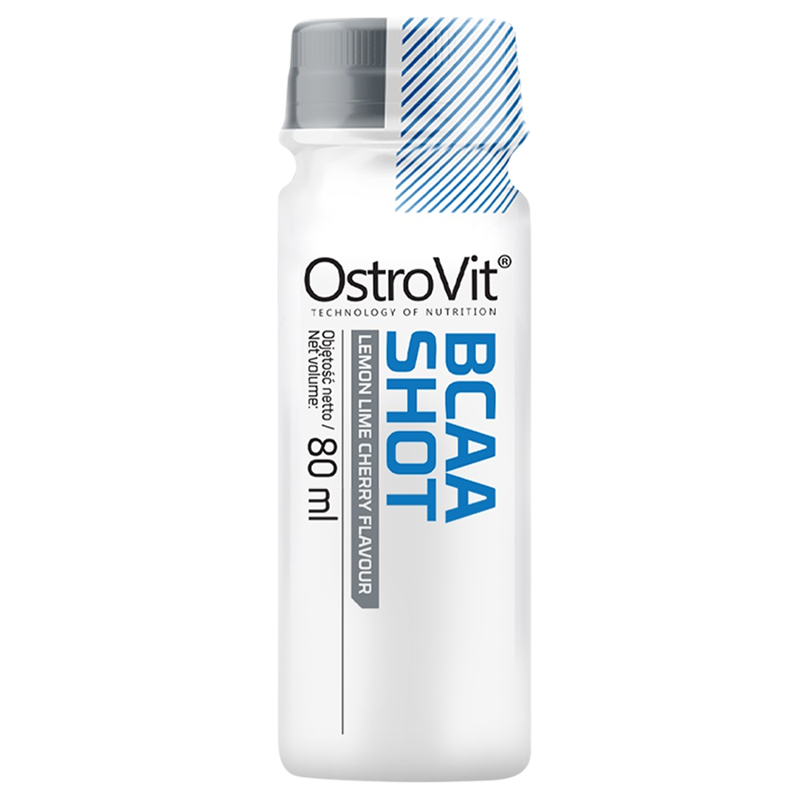 OSTROVIT BCAA SHOT 80ml Lemon,Lime,Cherry