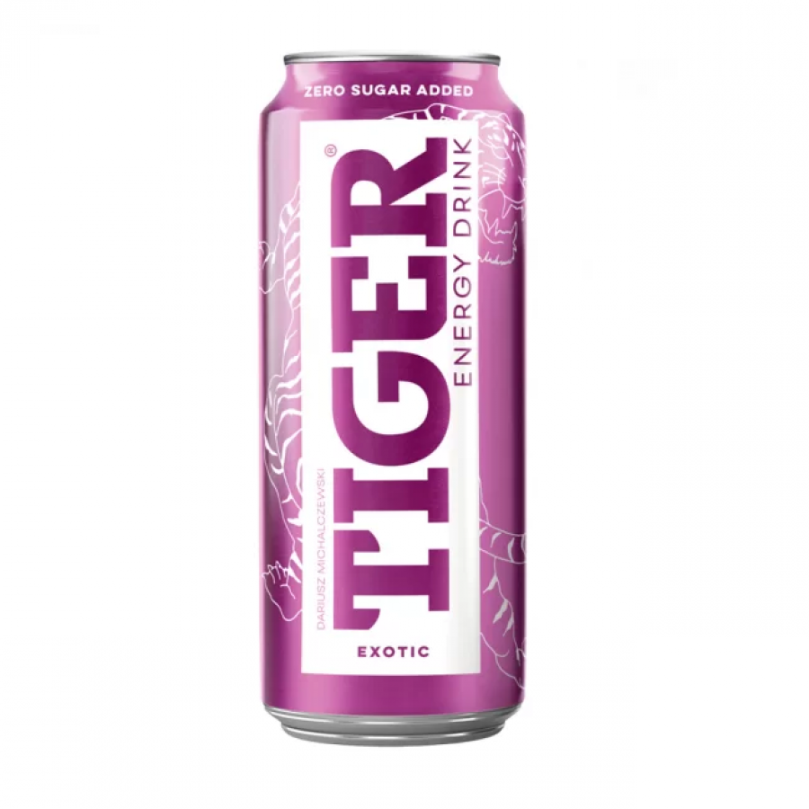 TIGER SUGAR FREE NAKED LINE, 500ml, Exotic