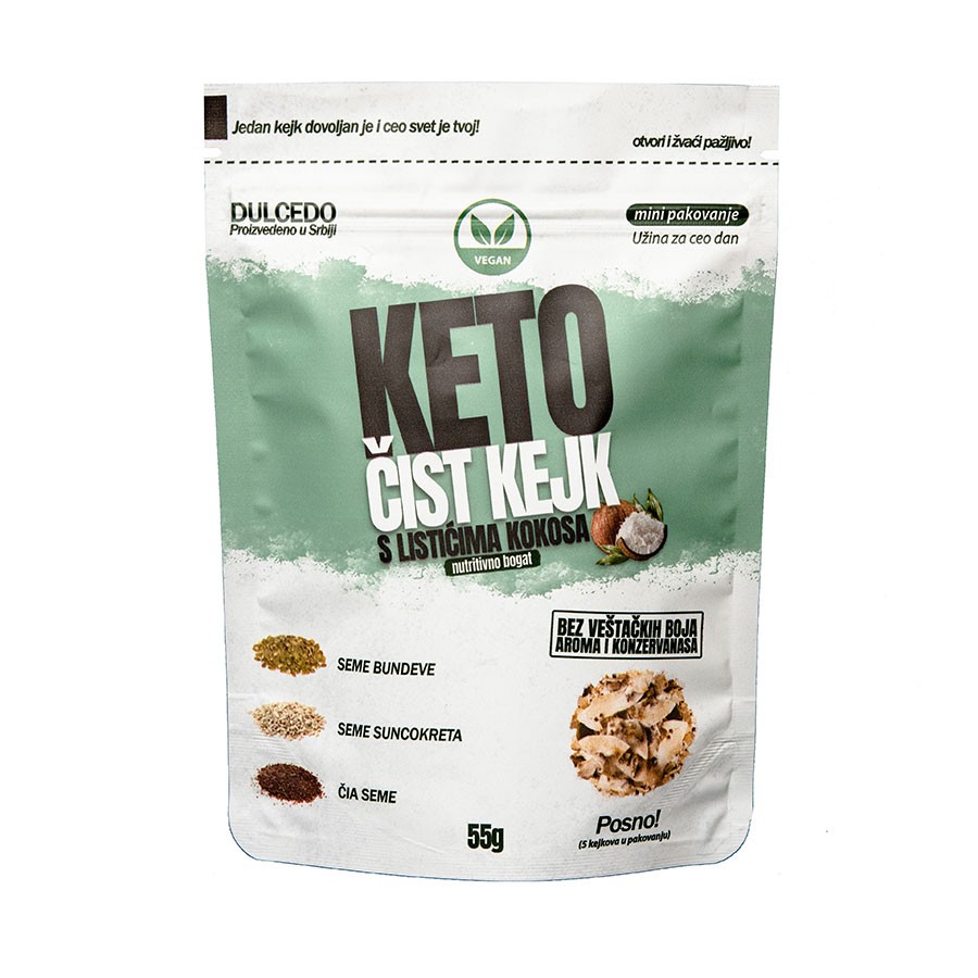 KETO ČIST KEJK, 55G
