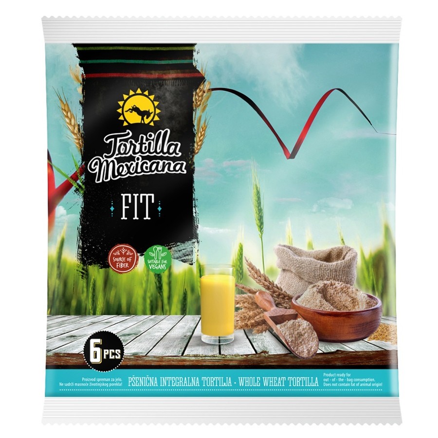 TORTILLA MEXICANA, 390g, Fit