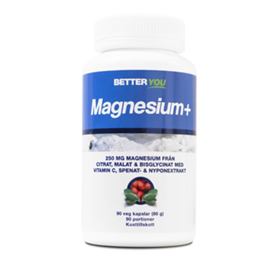 BETTER YOU Magnesium 250mg, 90 kapsula