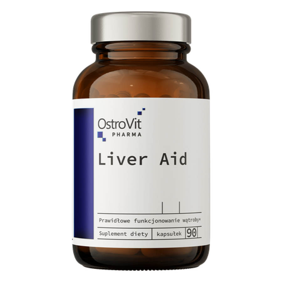 OstroVit Pharma Liver Aid, 90 kaps