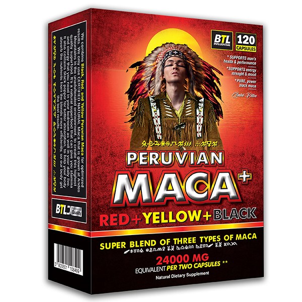 BTL PERUVIAN MACA, 120 kapsula