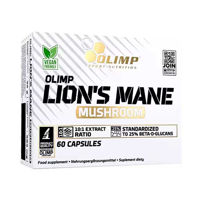 OLIMP LION’S MANE MUSHROOM, 60 kapsula