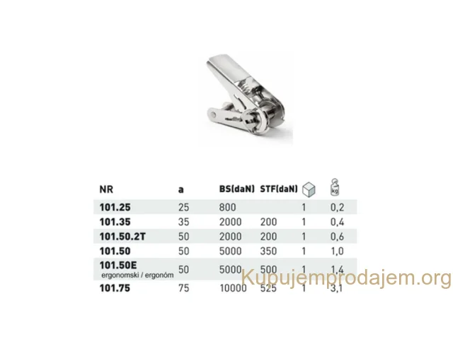 Zatezač 252 din/kom