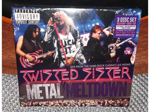 Twisted Sister – Metal Meltdown - Live (CD , DVD i BR)