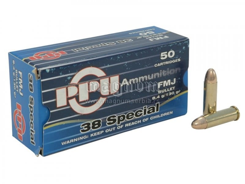 REVOLVERSKI METAK PPU 38 SPECIJAL
