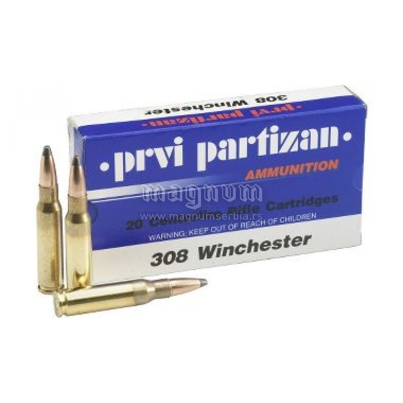 Karabinski metak PPU 308 win SP 11.7g