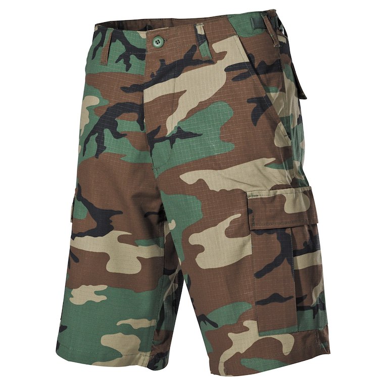 CARGO BERMUDE ARMY PRINT RIP STOP MFH