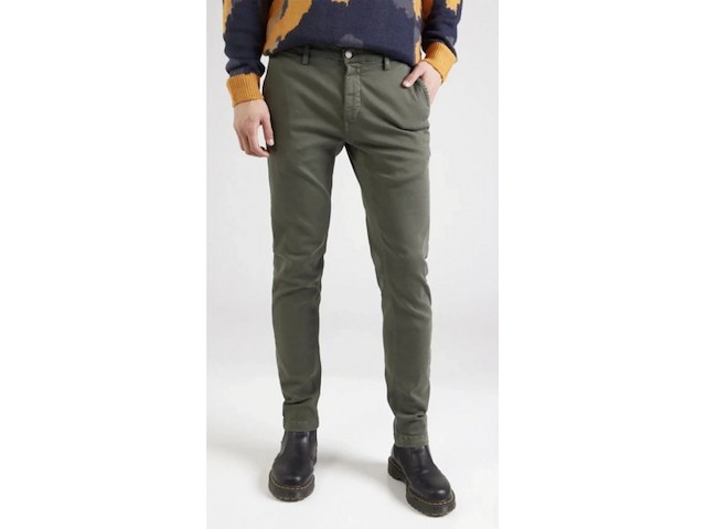 YOURTURN Muske Chino Pantalone - Maslinasto Zelene (W31