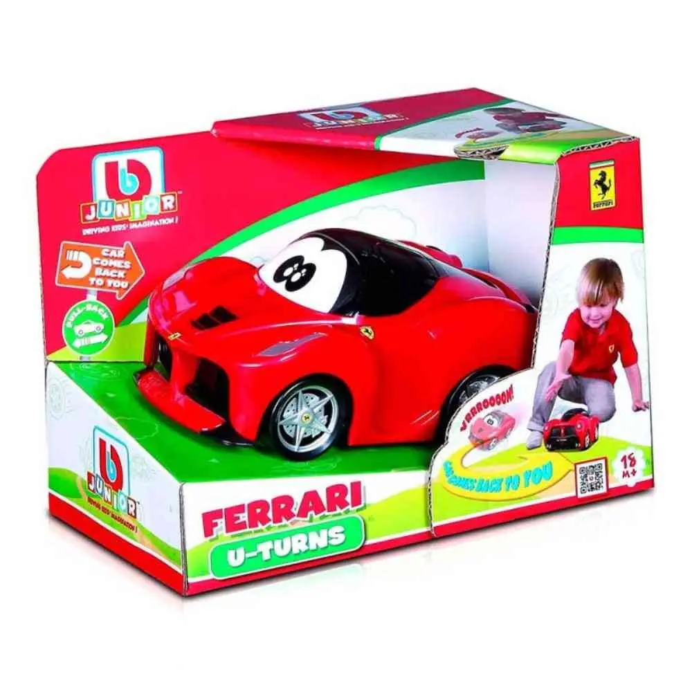 BURAGO Auto Junior moj prvi Ferrari LS crveni