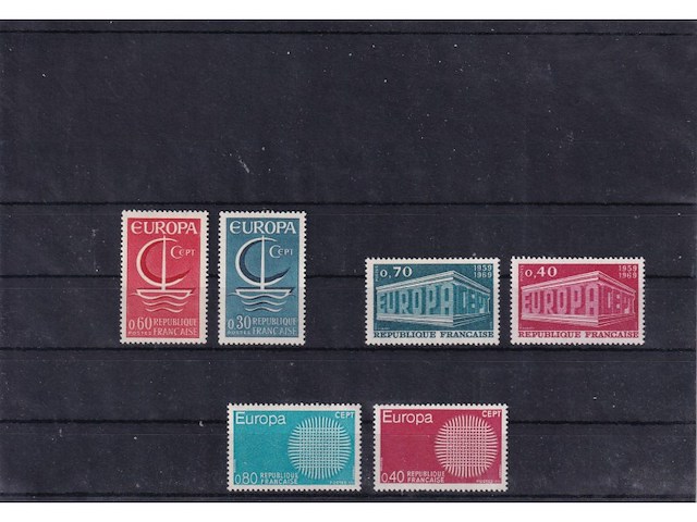 Francuska EUROPA CEPT Lot