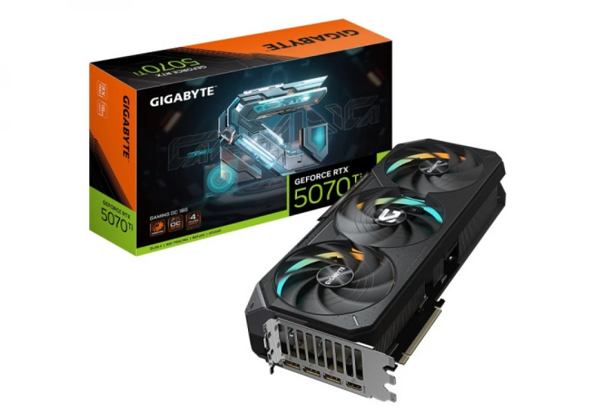 SVGA Gigabyte GeForce RTX 5070-TI GAMING OC 16GB GDDR7 256bit,GV-N507TGAMOC-16GD