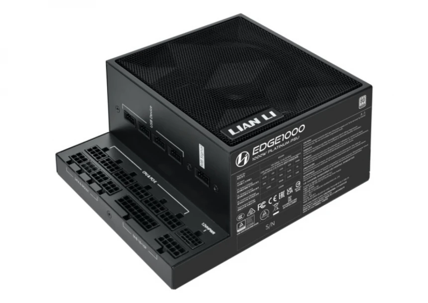 Napajanje 1000W Lian Li EDGE EG1000 80 PLUS Platinum, EG1000 Black