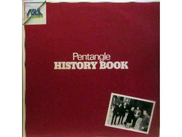 LP*: PENTANGLE - HISTORY BOOK (ITALY, 1979) PERFEKTNA