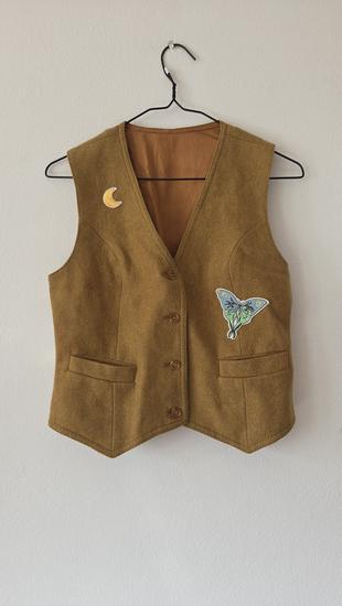 Vintage vuneni vest / prslučić