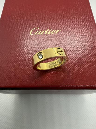 Cartier love prsten sa cirkonima