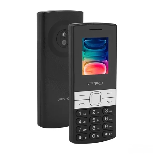 IPRO A12 black LCD 1.77\ DS 800mAh (Type C punjač) black