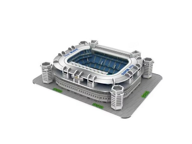 3D Puzzle Stadion, Santiago Bernabeu, Real Madrid