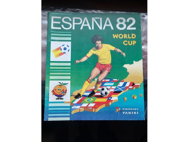 ŠPANIJA 82 PANINI PRAZAN ALBUM