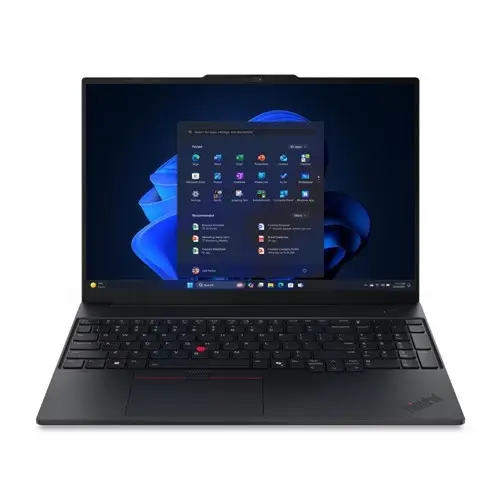 Lenovo ThinkPad E16 Gen 3 Laptop, Model 22AY0027CX, 16″ WQXGA 120Hz, Core Ultra 7 256V, 16GB DDR5, 512GB SSD